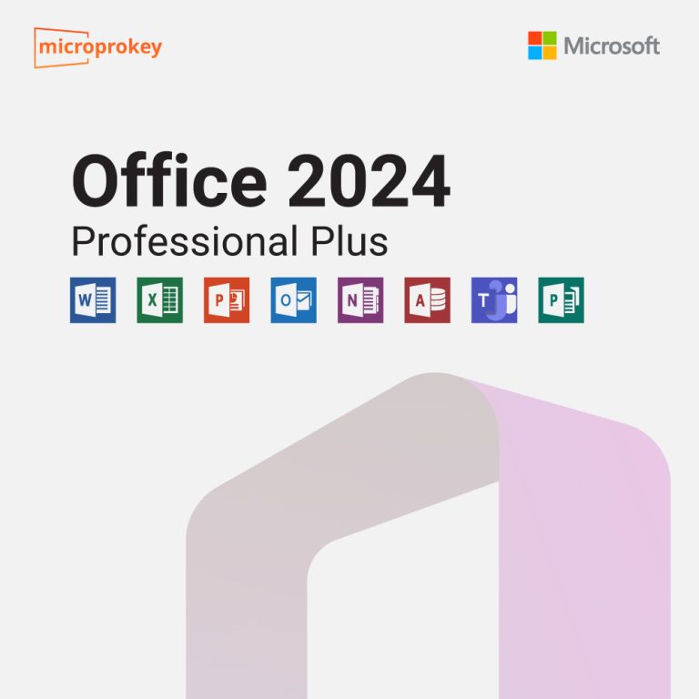 Microsoft Office 2024 Professional Plus LICENSE - Microprokey